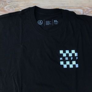 Neff | Shirts | Neff Black White Checkered Mens Cotton Tshirt | Poshmark